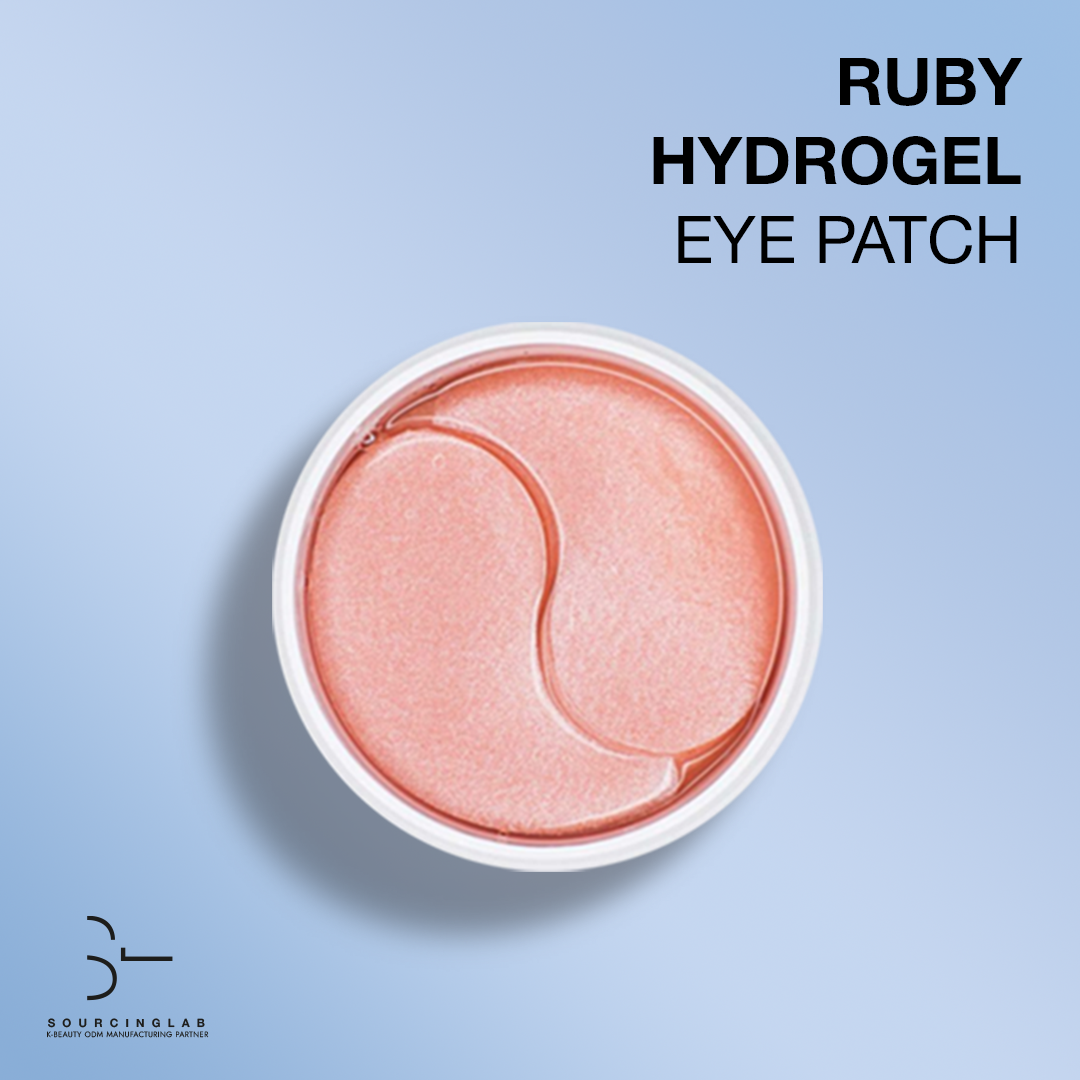 Ruby Hydrogel Eye Patch OEM Skincare - Korean Cosmetic OEM