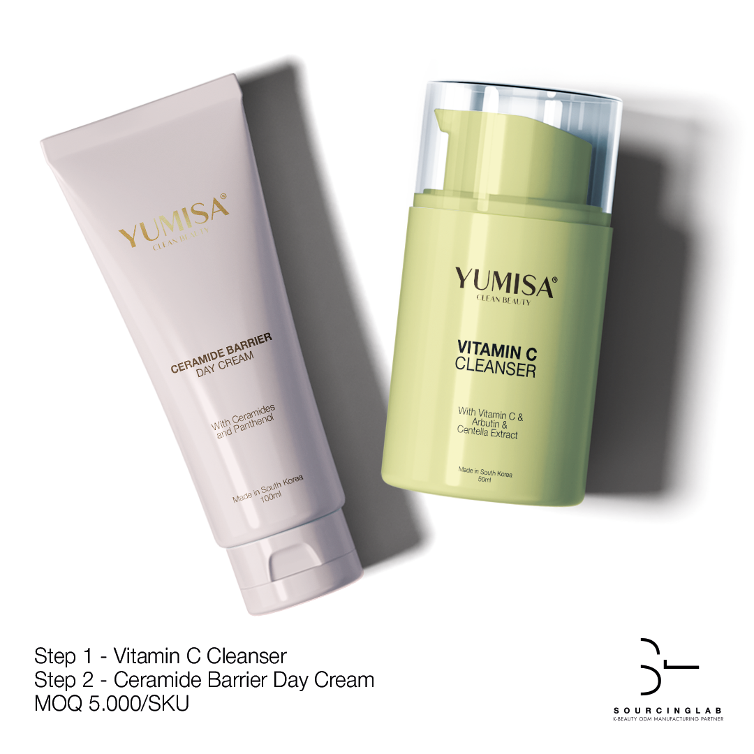 Private Label Korean Skincare: Vitamin C and Ceramide Barrier