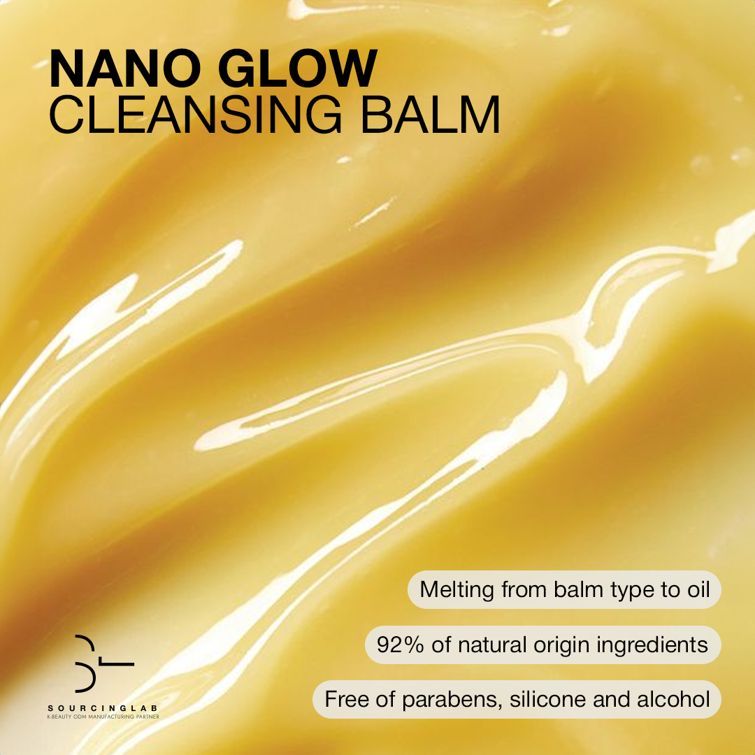 Nano Glow Cleansing Balm – Private Label Skincare | Sourcinglab