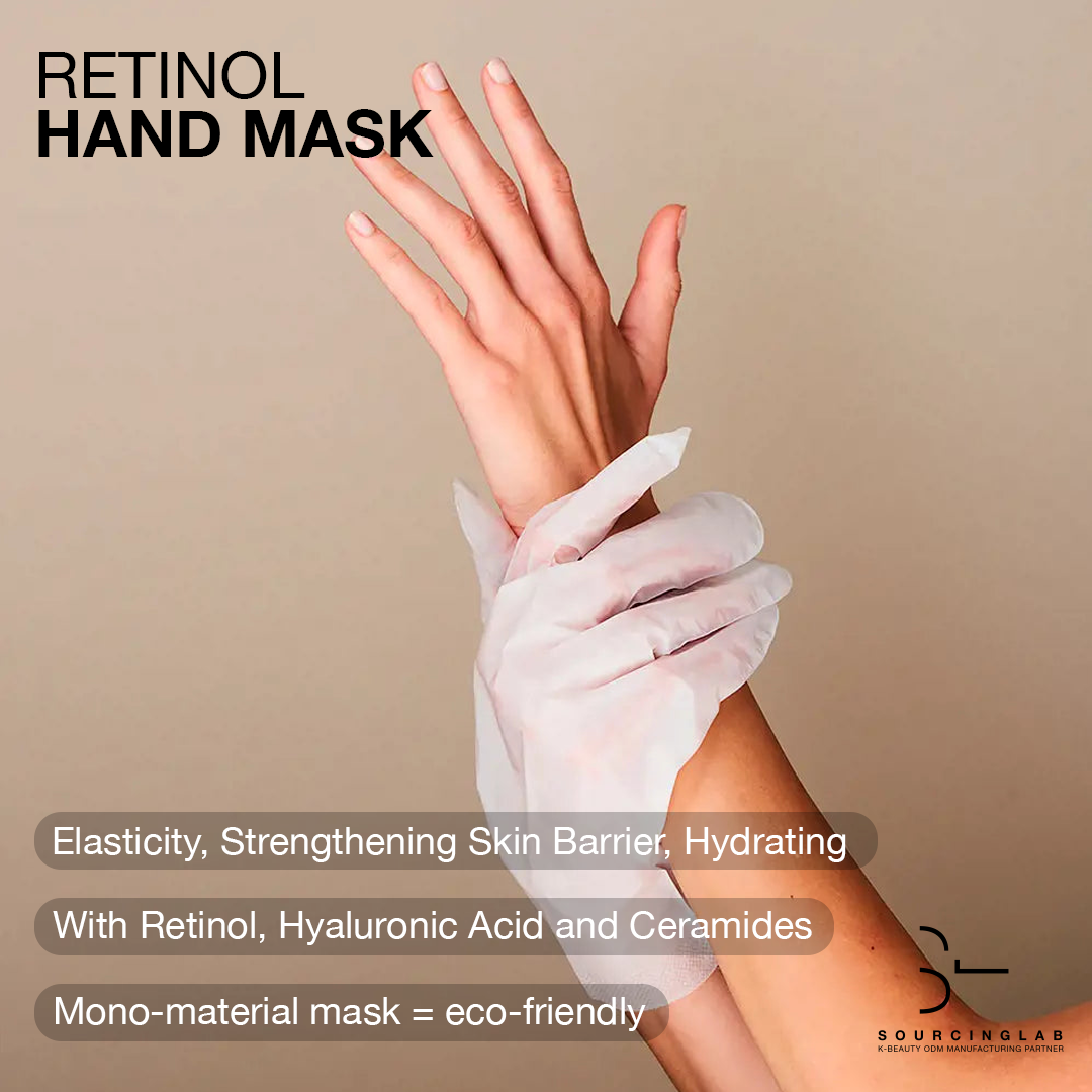 SourcingLab’s Retinol Hand Mask - Made For Brands