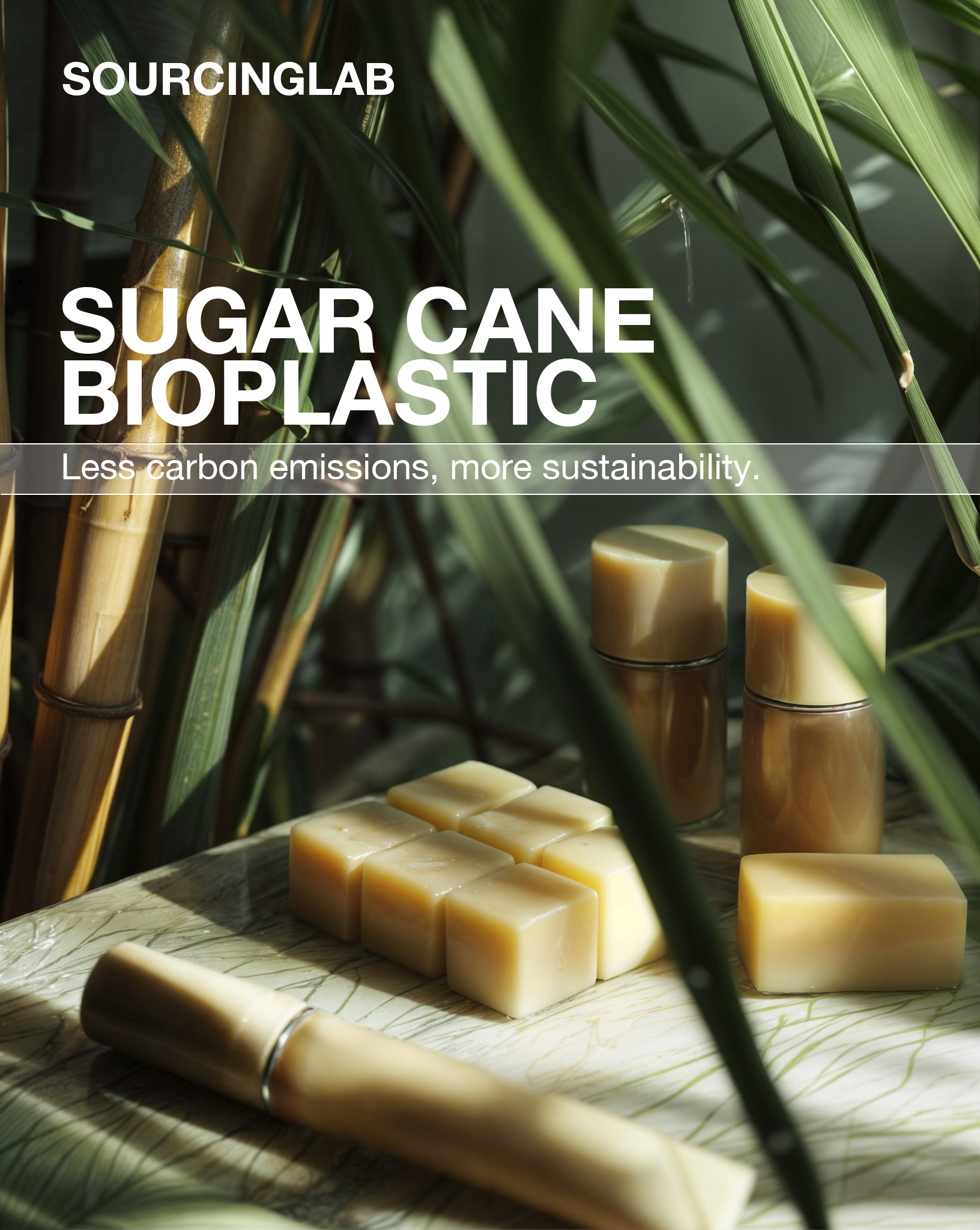 Sugarcane Packaging - Bioplastic - SourcingLab Korean Supplier